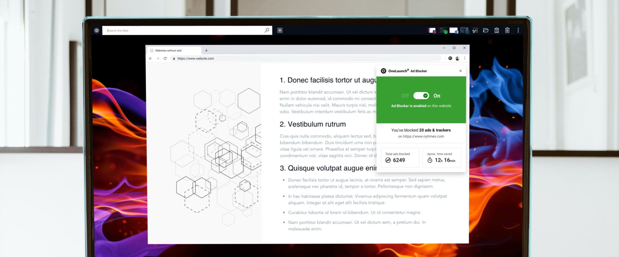Introducing OneLaunch+: The fast, secure, & always ad-free browser ...