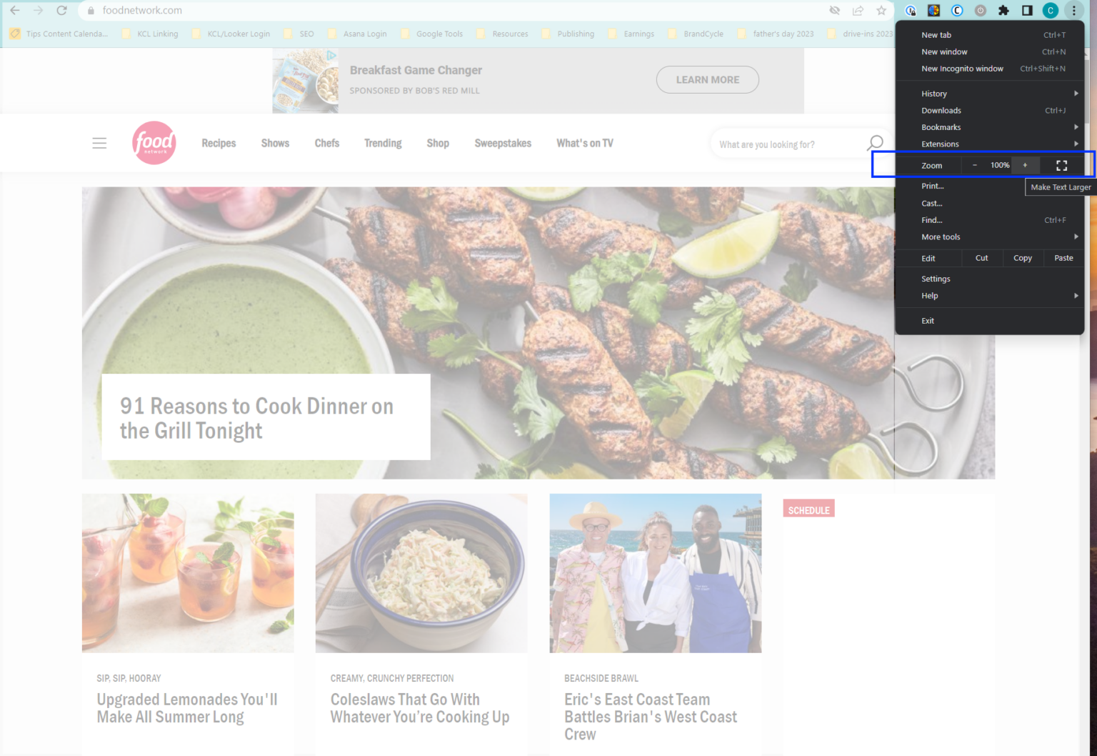 How to Make Font Bigger on Computers, Laptops, Browsers